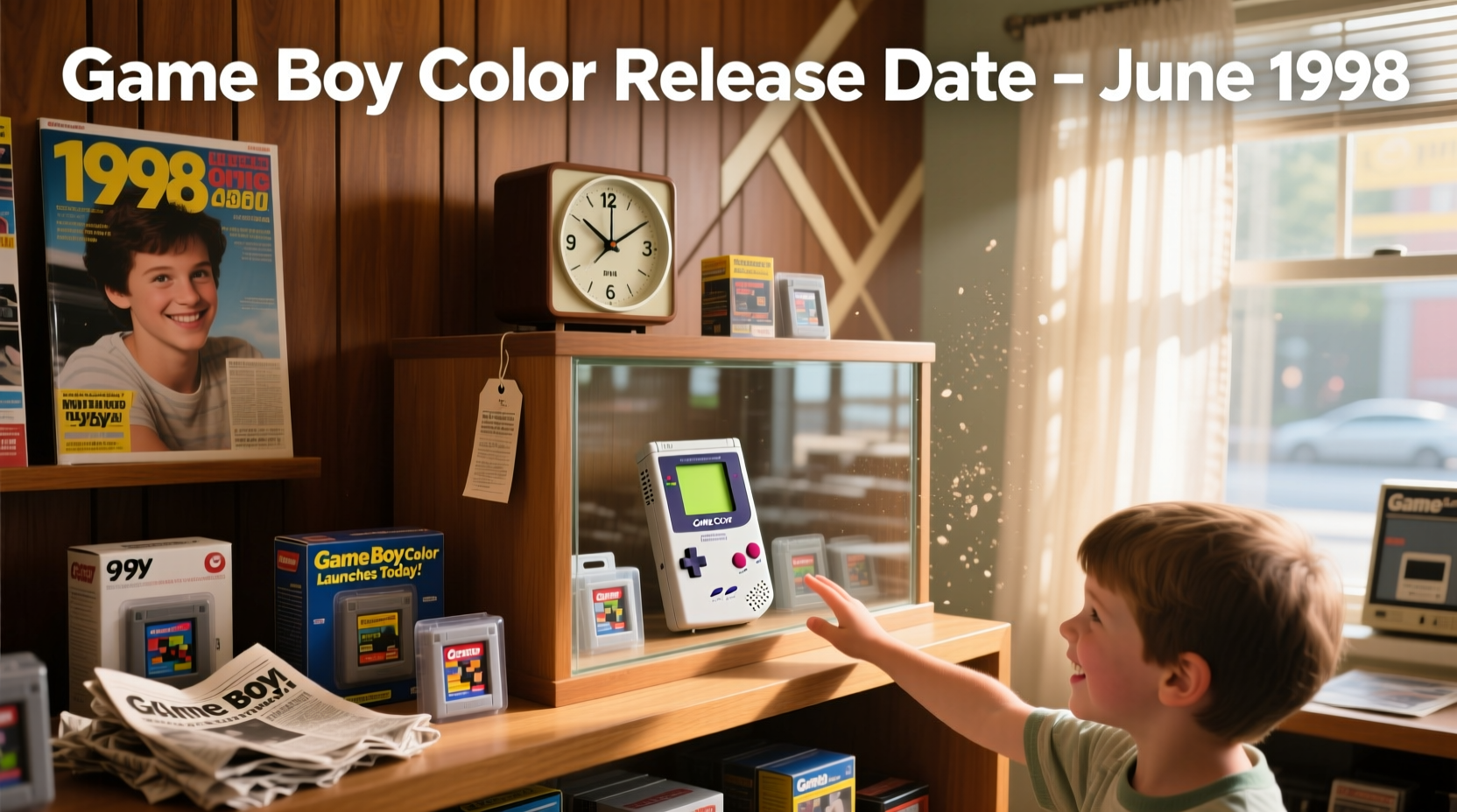 What Was the Game Boy Color Release Date? Full Regional Timeline