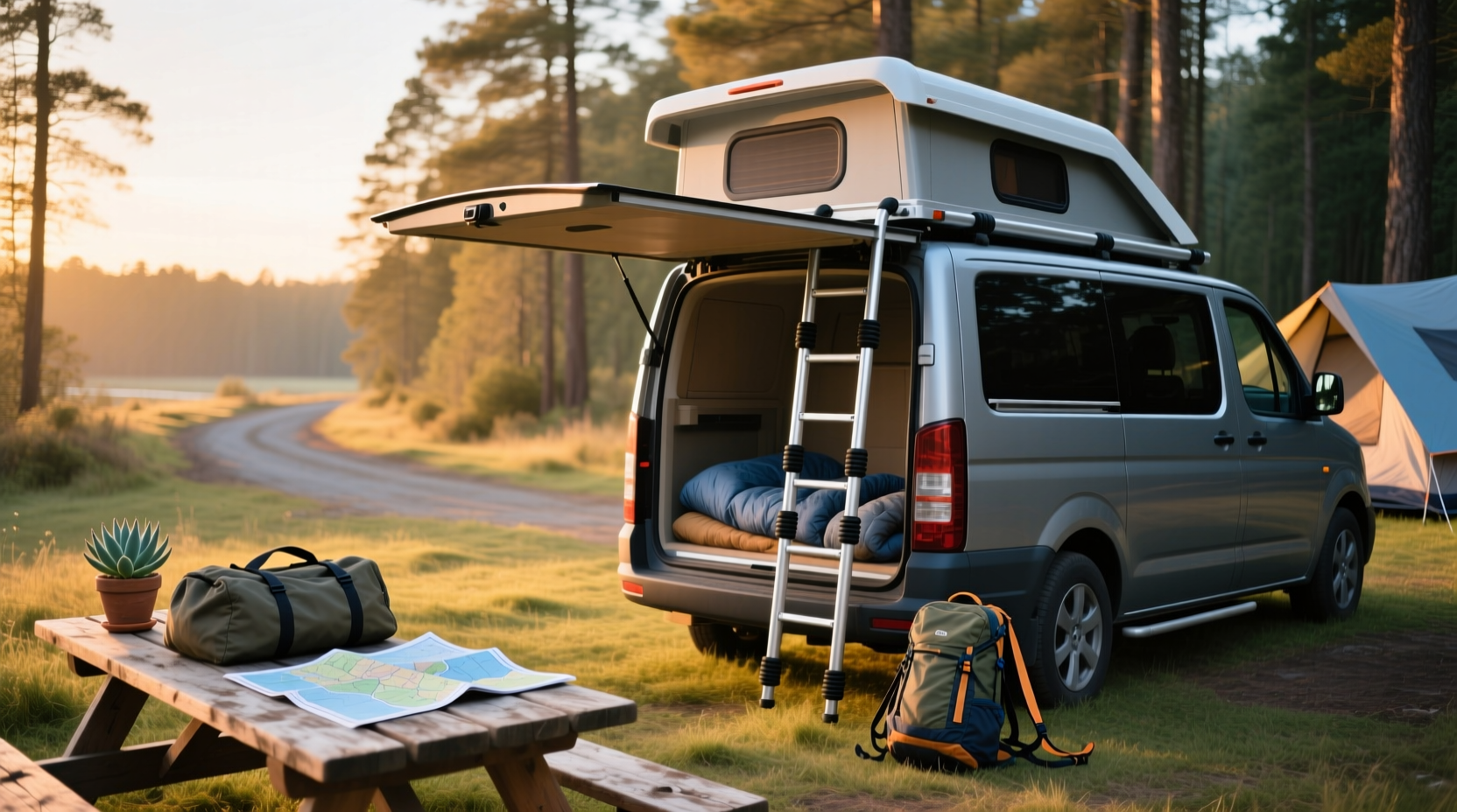 How to Choose Van Ladder, Why Do Campervans Have Ladders on the Back?