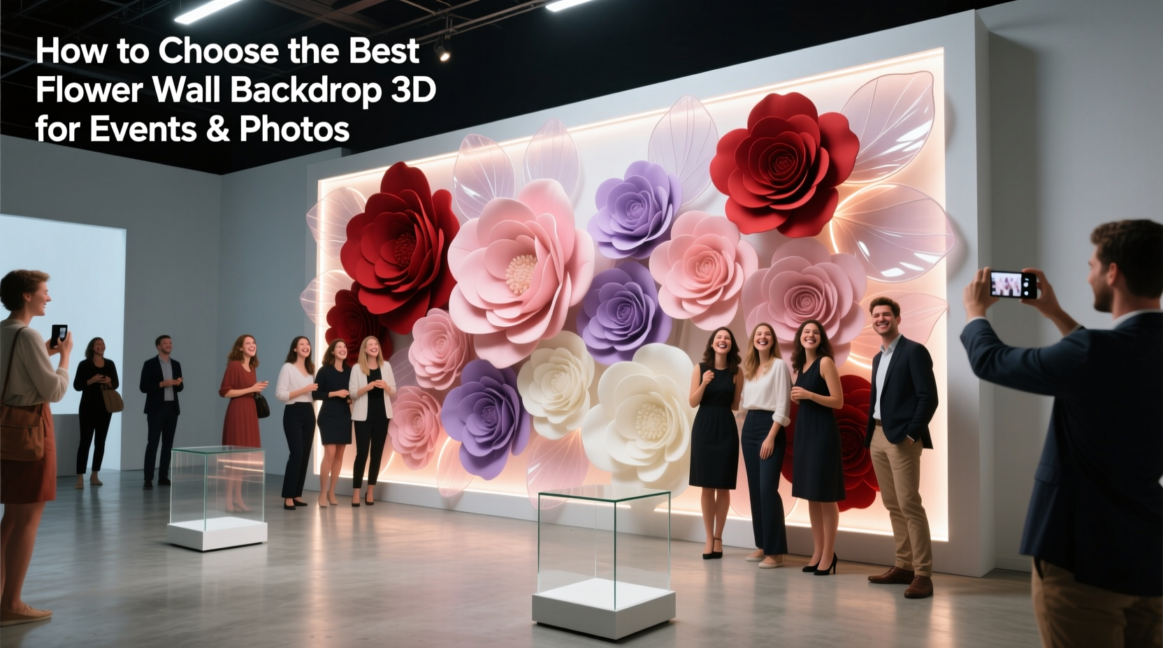 How to Choose the Best Flower Wall Backdrop 3D for Events & Photos