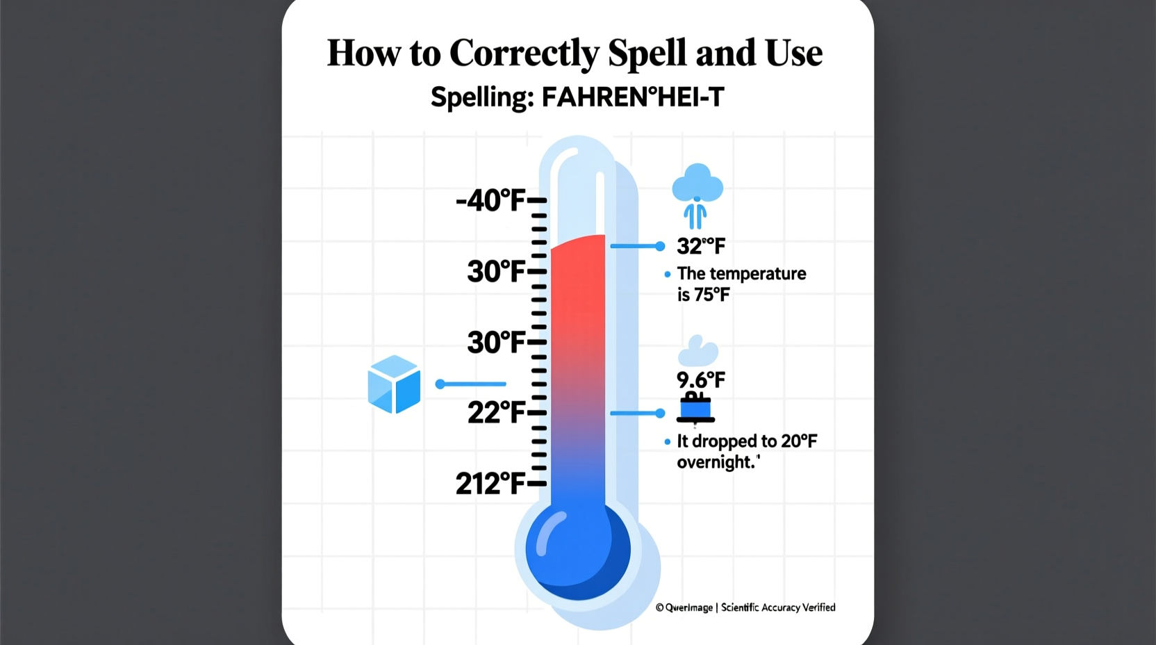 How To Correctly Spell And Use Fahrenheit A Clear Guide