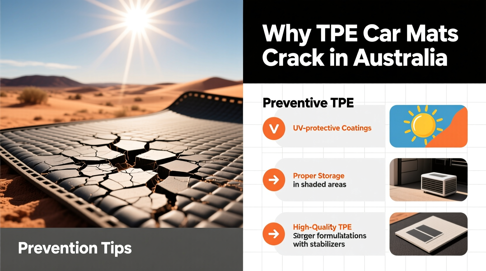Why TPE Car Mats Crack in Australia (and How to Prevent It)