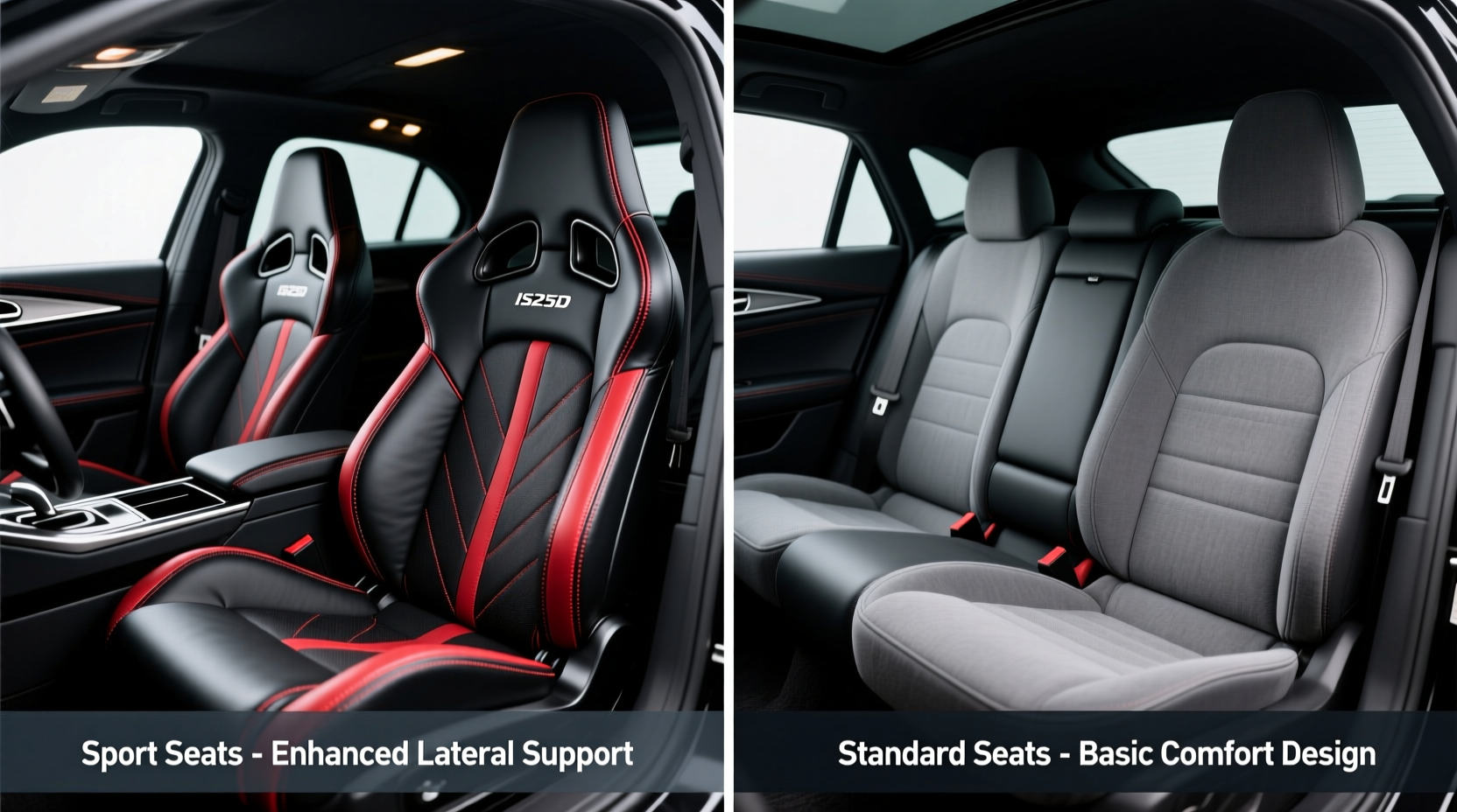 IS250 Sport Seats vs Standard Seats: Key Differences Explained