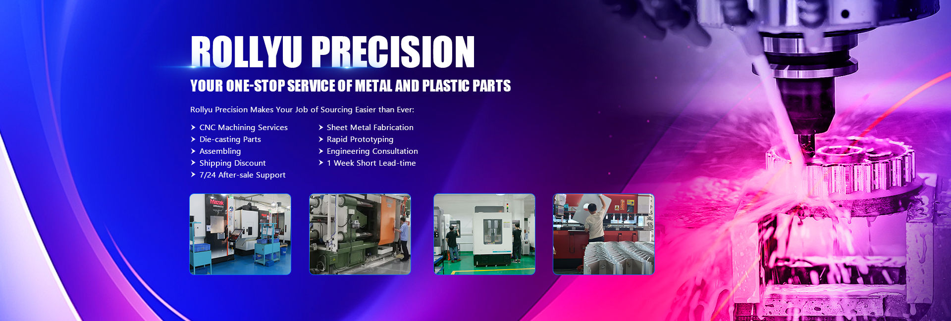 Shenzhen Rollyu Precision Machining Co., Ltd. - CNC Machining Parts, Die Casting Parts