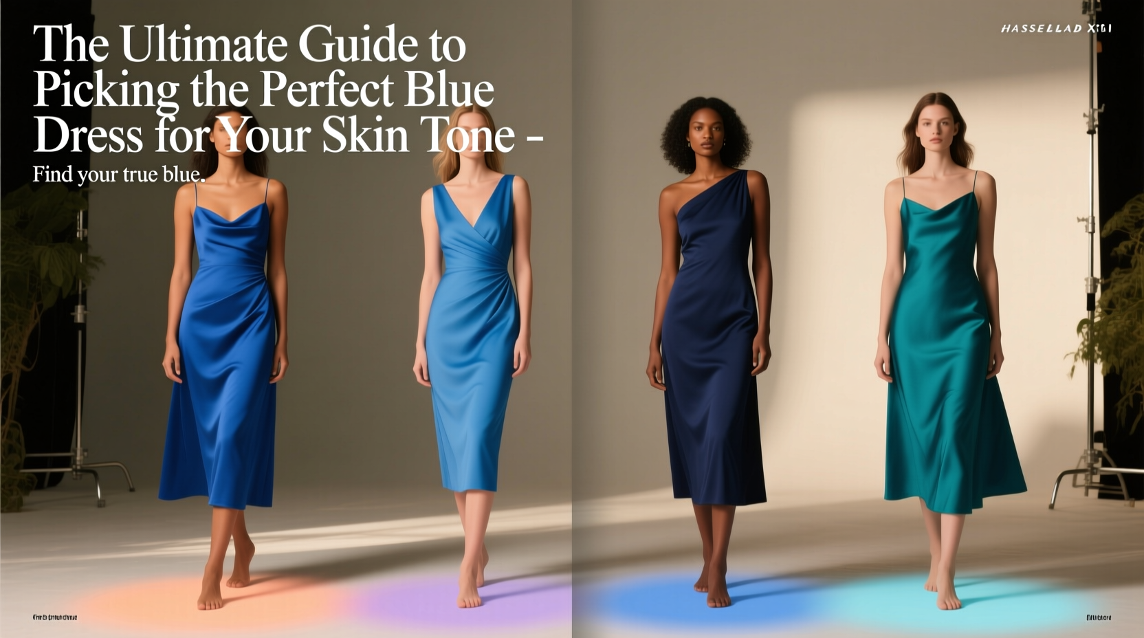 The Ultimate Guide To Picking The Perfect Blue Dress For Your Skin Tone