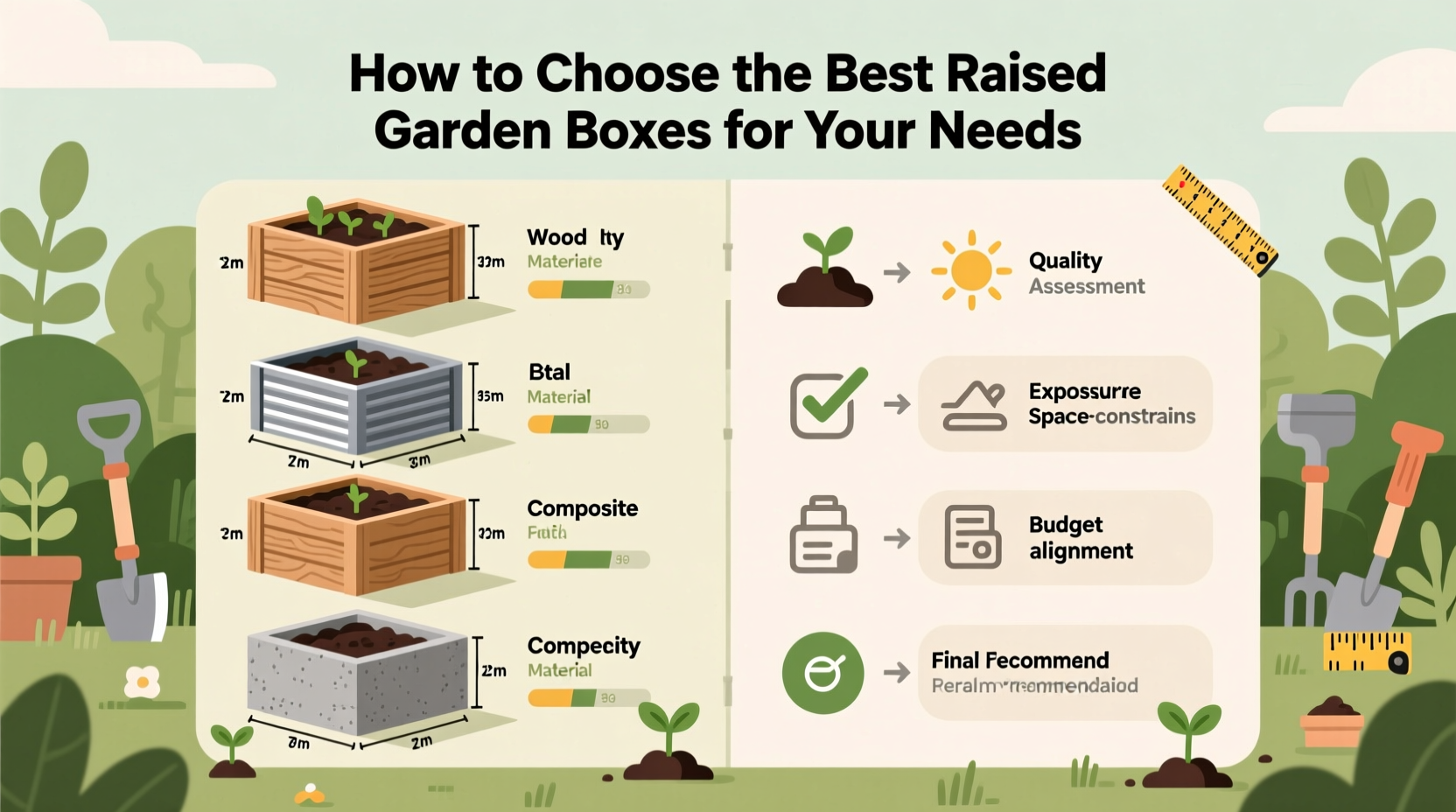 How to Choose the Best Raised Garden Boxes for Your Needs