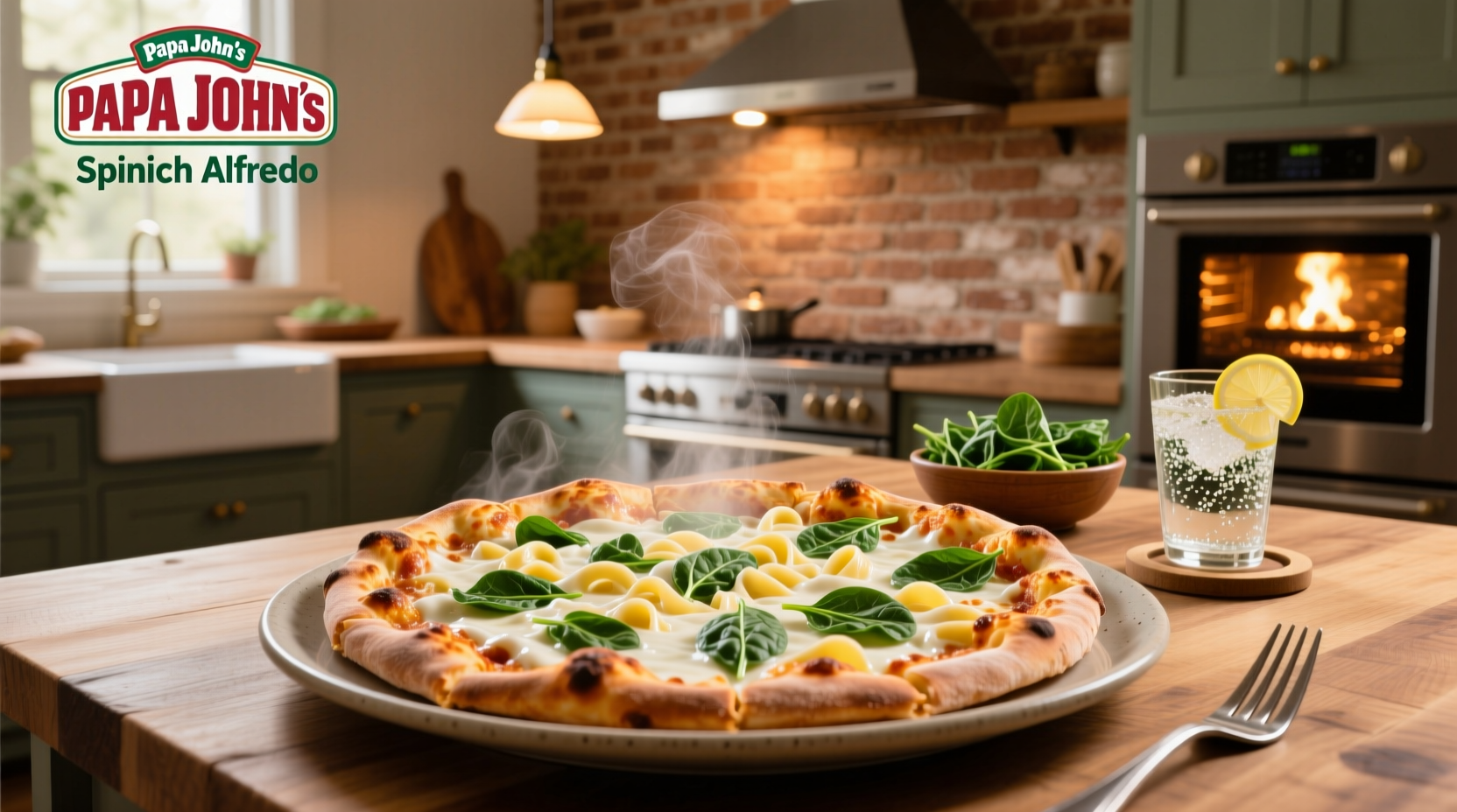 How to Evaluate Papa John's Spinach Alfredo Pizza for Balanced Eating