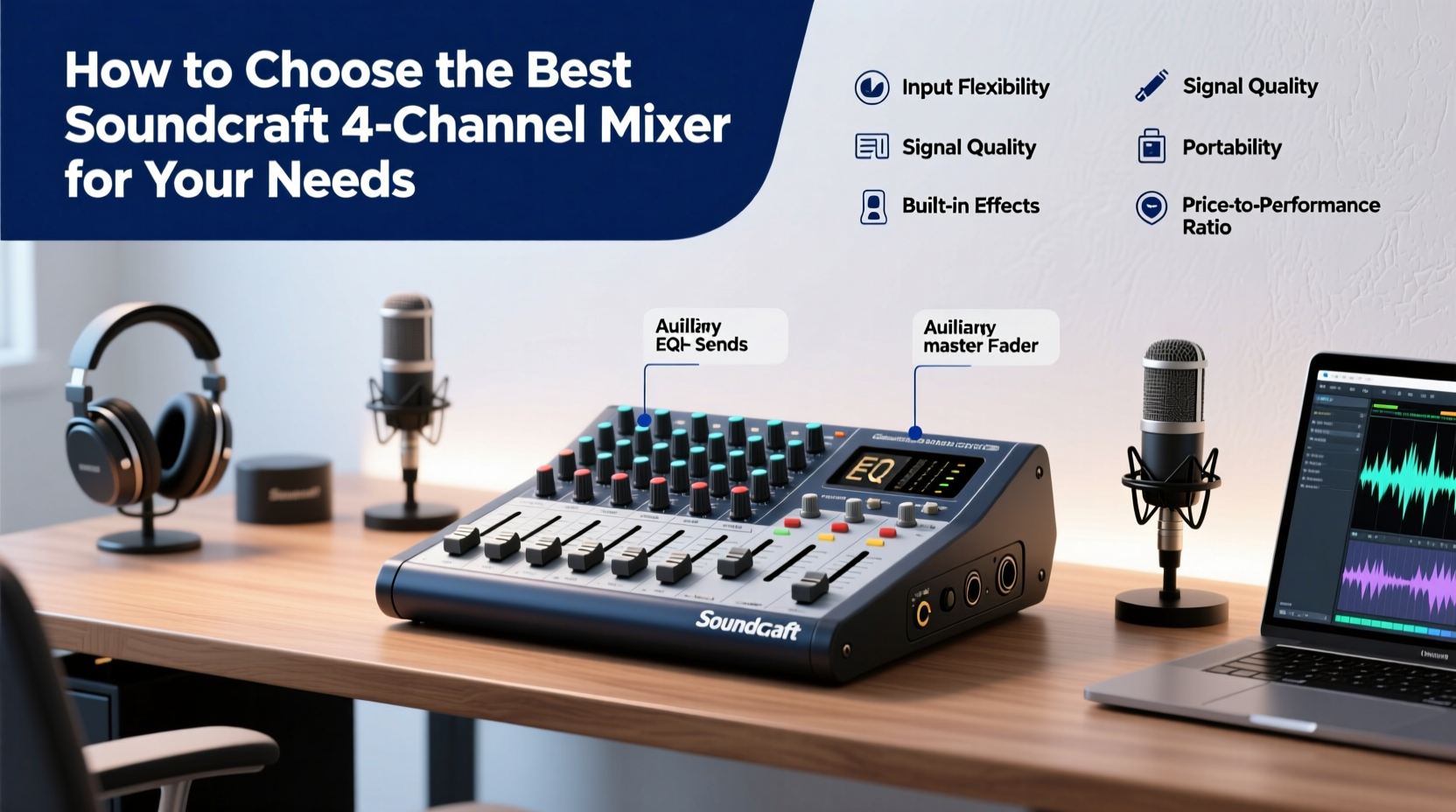 How to Choose the Best Soundcraft 4 Channel Mixer for Your Needs