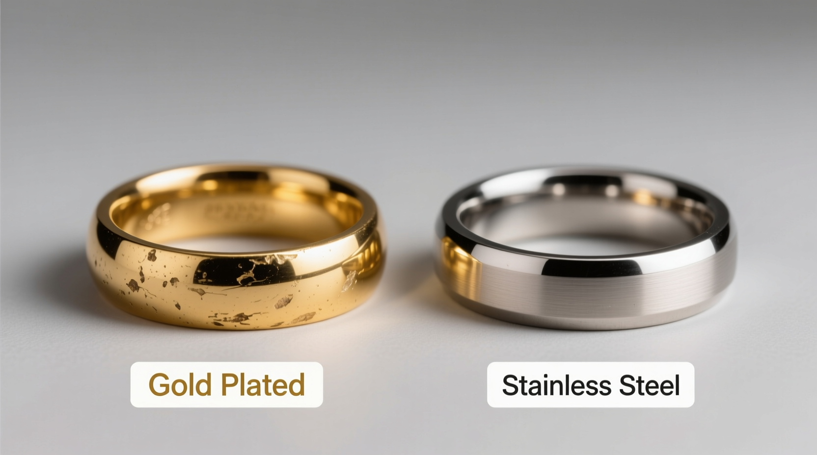 Gold Plated Vs Stainless Steel Rings Are Gold Plated Rings Worth It Or ...