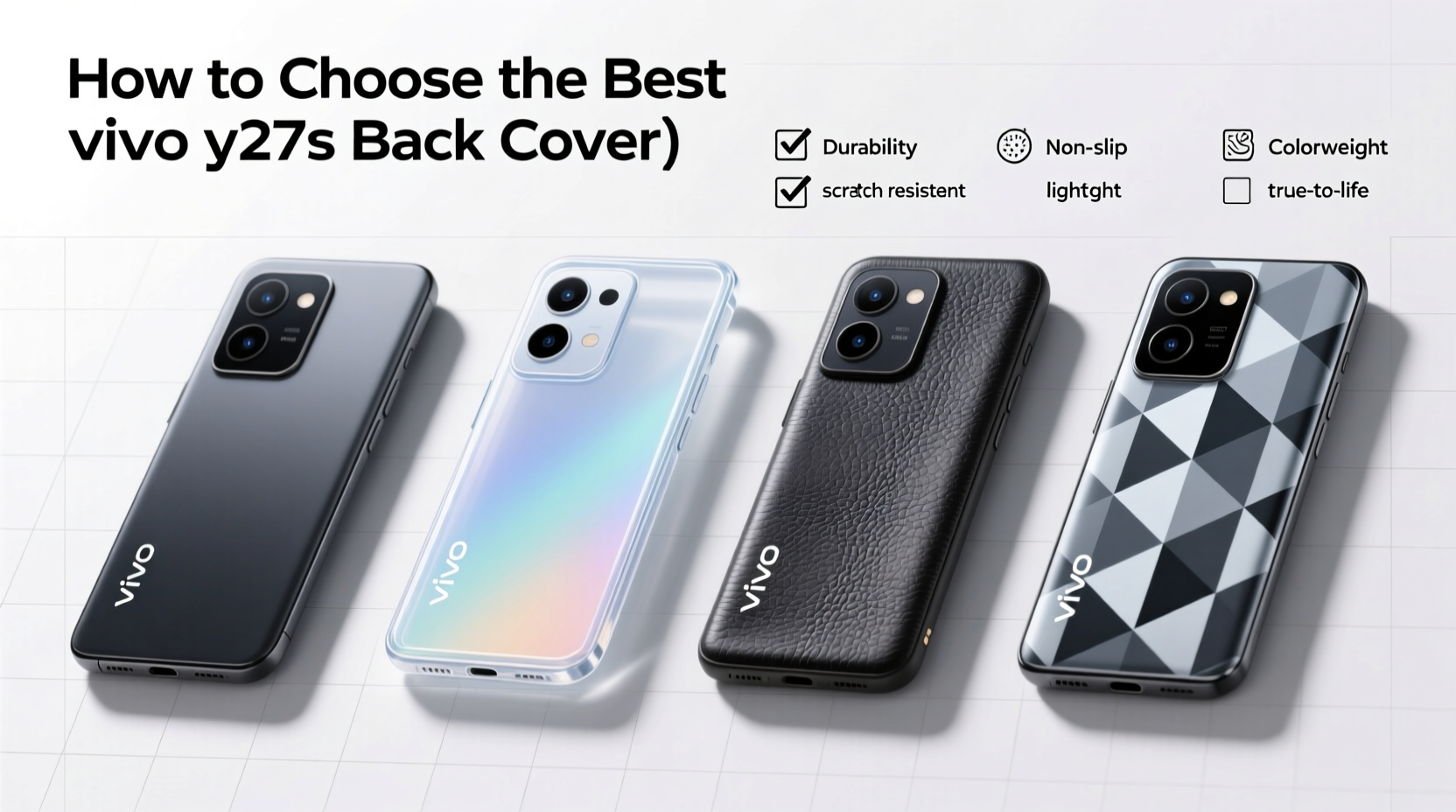 How to Choose the Best vivo Y27s Back Cover: A Complete Buying Guide