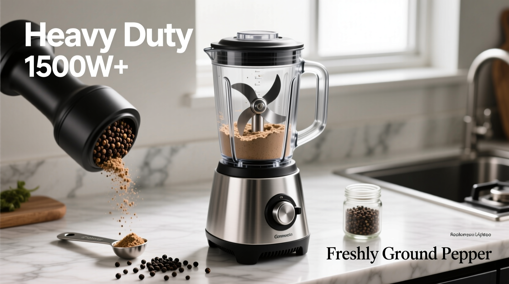 How to Choose a Professional Kitchen Blender Heavy Duty for Blending Pepper