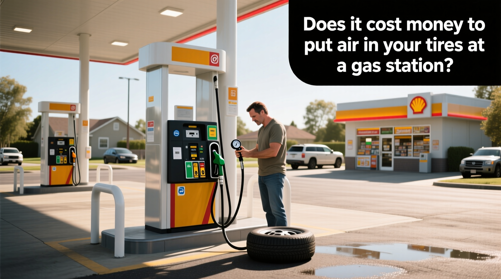 How to Choose Gas Station Air Pump, Does It Cost Money to Put Air in ...