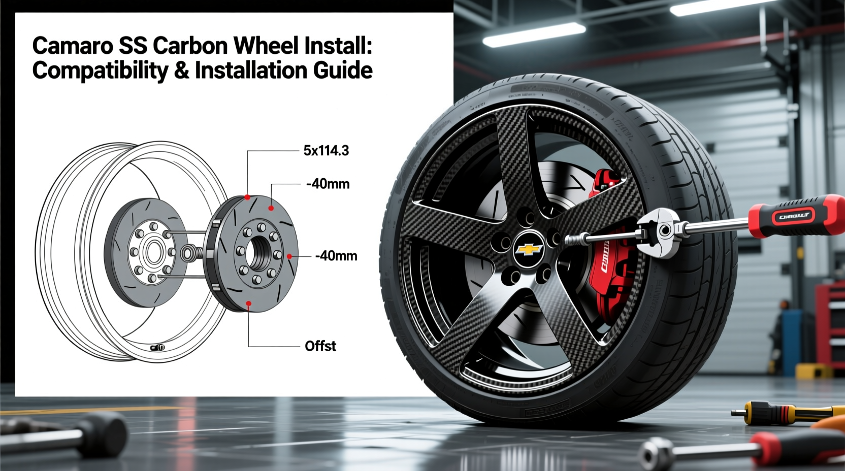 Camaro SS Carbon Wheel Install: Compatibility & Installation Guide