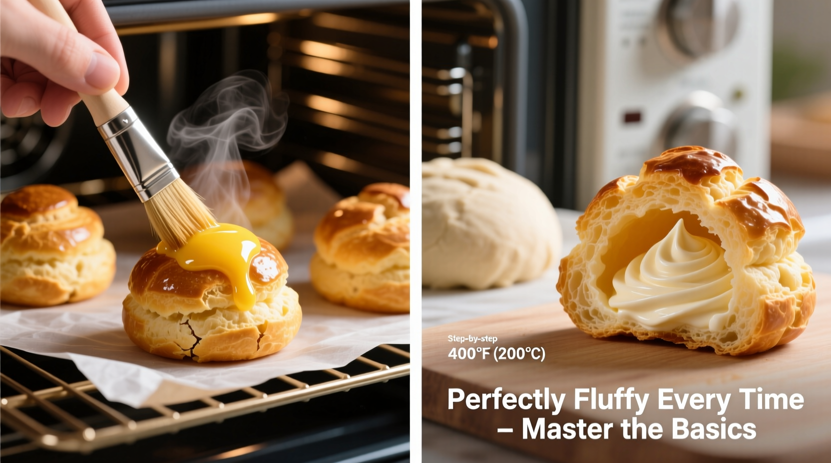 Mastering The Cream Puff Recipe Step By Step Tips For Perfectly Fluffy ...