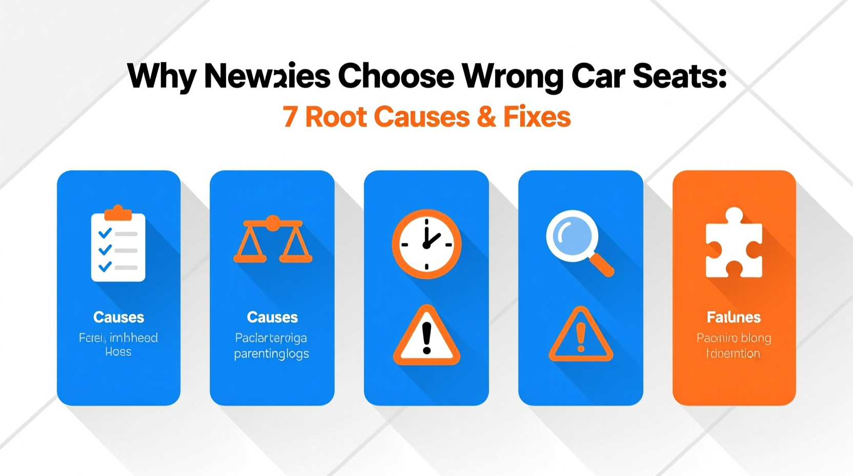 Why Newbies Choose Wrong Car Seats: 7 Root Causes & Fixes