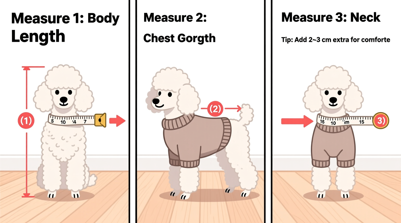 Step By Step Guide How To Accurately Measure Your Small Dog For The ...