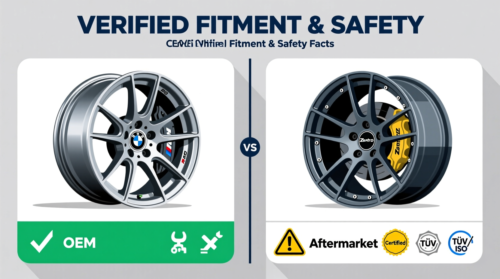 F10 M Wheel Aftermarket vs OEM: Verified Fitment & Safety Facts