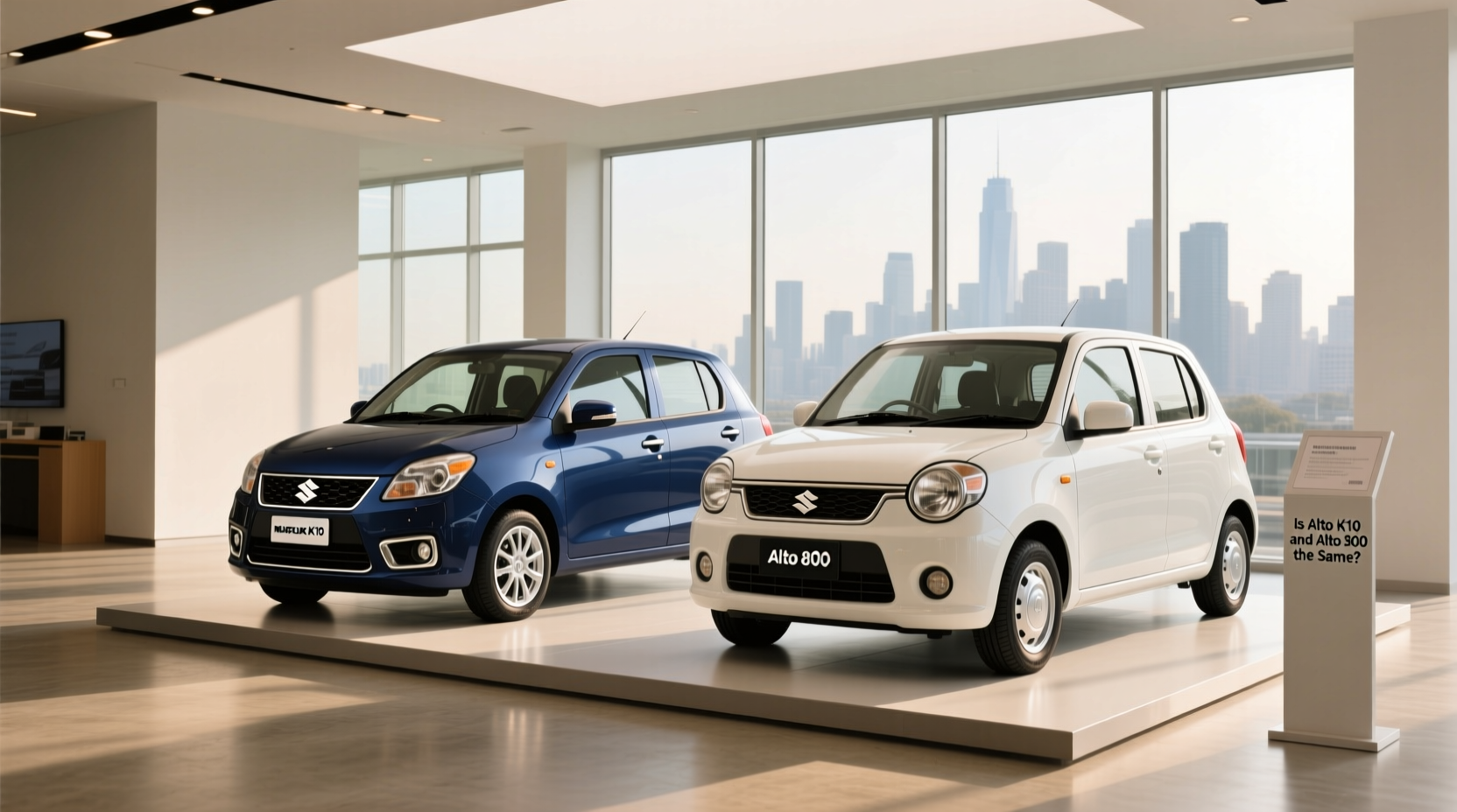 How to Choose Alto K10, Is Alto K10 and Alto 800 the Same?