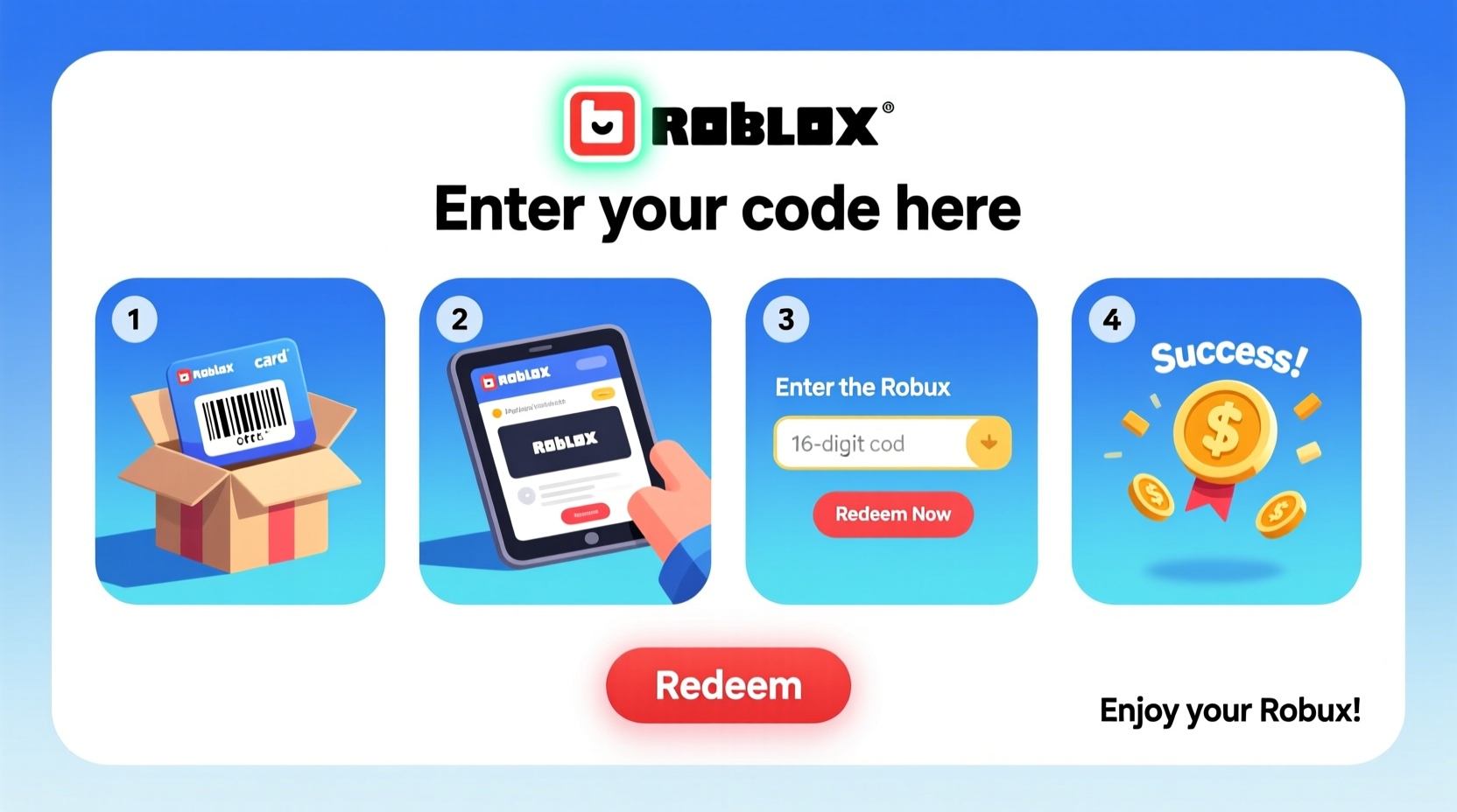 Redeem Roblox Gift Card Easy Guide To Robux And More
