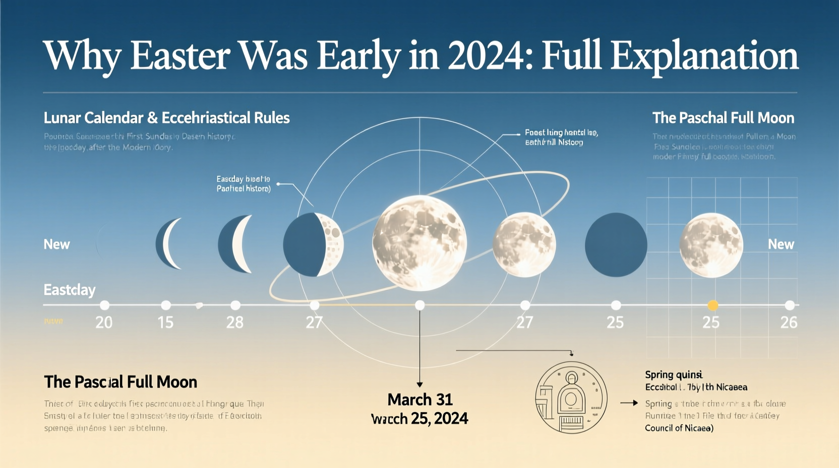 Why Easter Was Early in 2024: Full Explanation