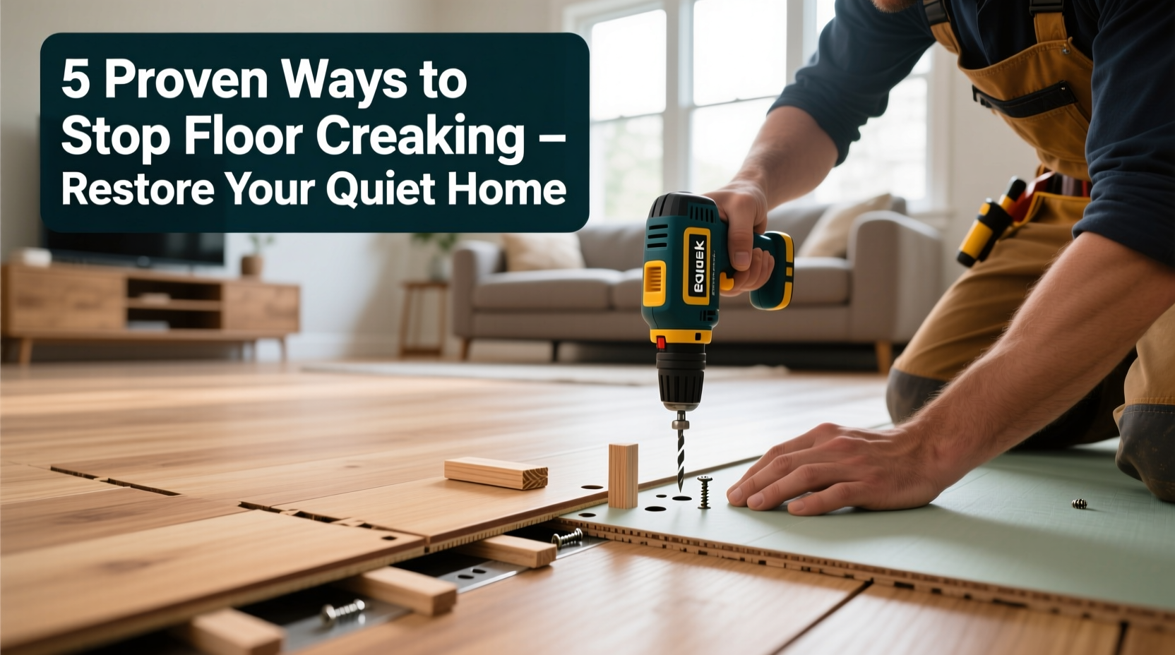 Effective Strategies To Stop Floor Creaking And Restore A Quiet Home