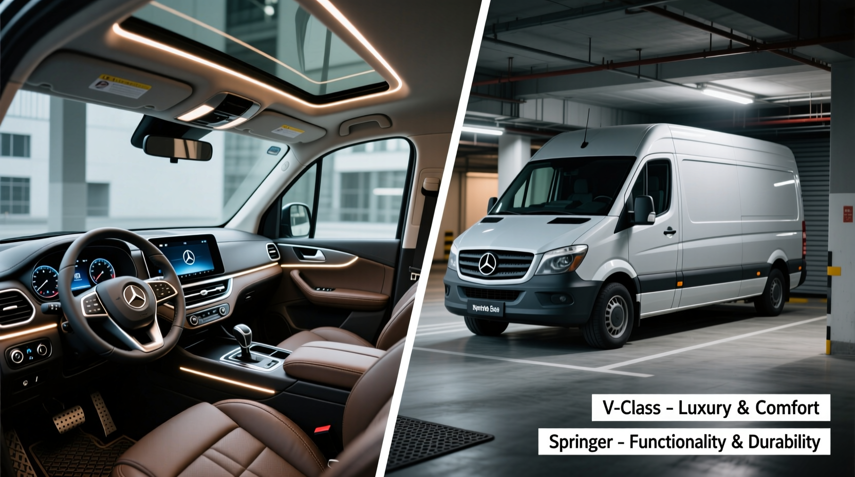 V-Class vs Sprinter Interior: Key Differences Explained