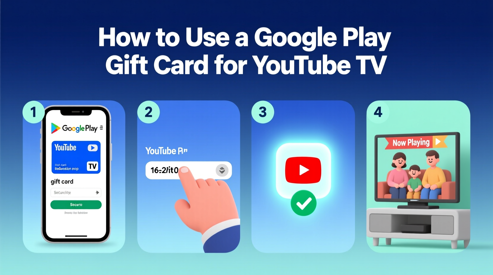 Google Play Gift Card For Youtube Tv Heres How
