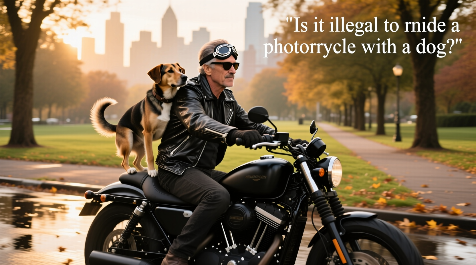 How to Ride a Motorcycle with Your Dog in a Sidecar Safely