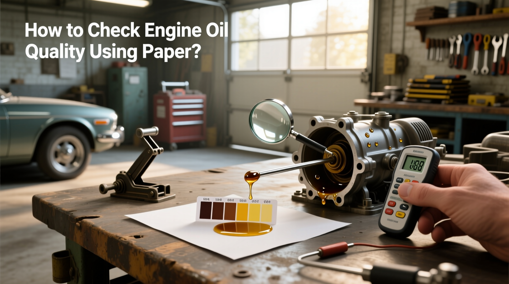 How to choose engine oil test strips,How to check engine oil quality ...