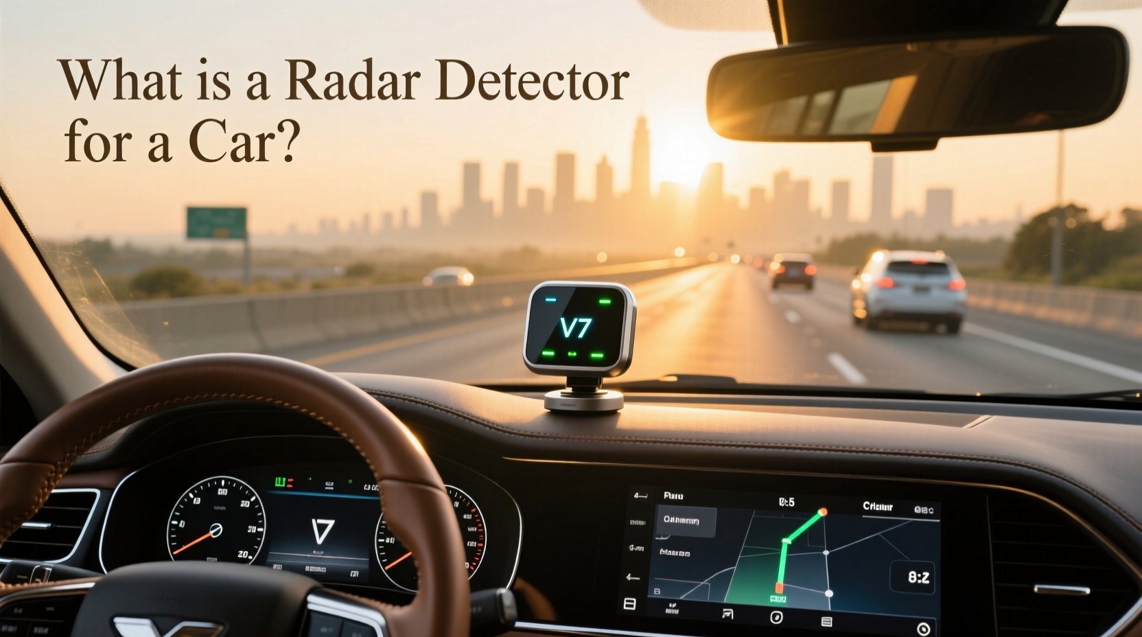 How to Choose V7 Car GPS Radar Detector: Buying Guide
