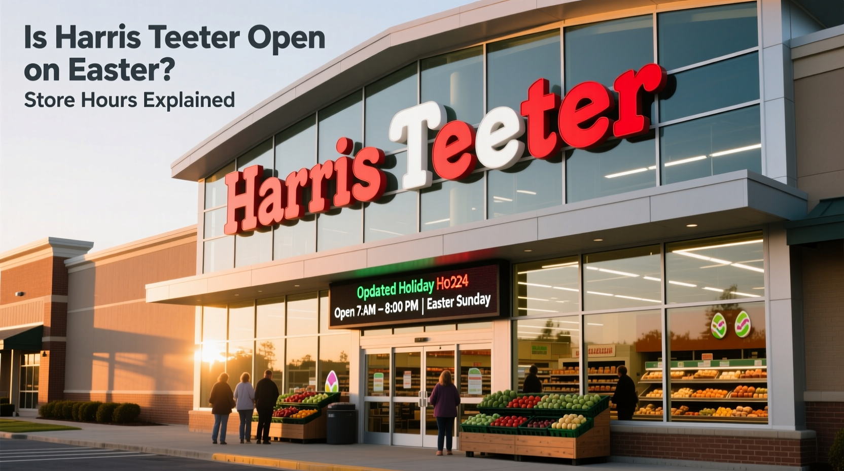 Is Harris Teeter Open on Easter? Store Hours Explained