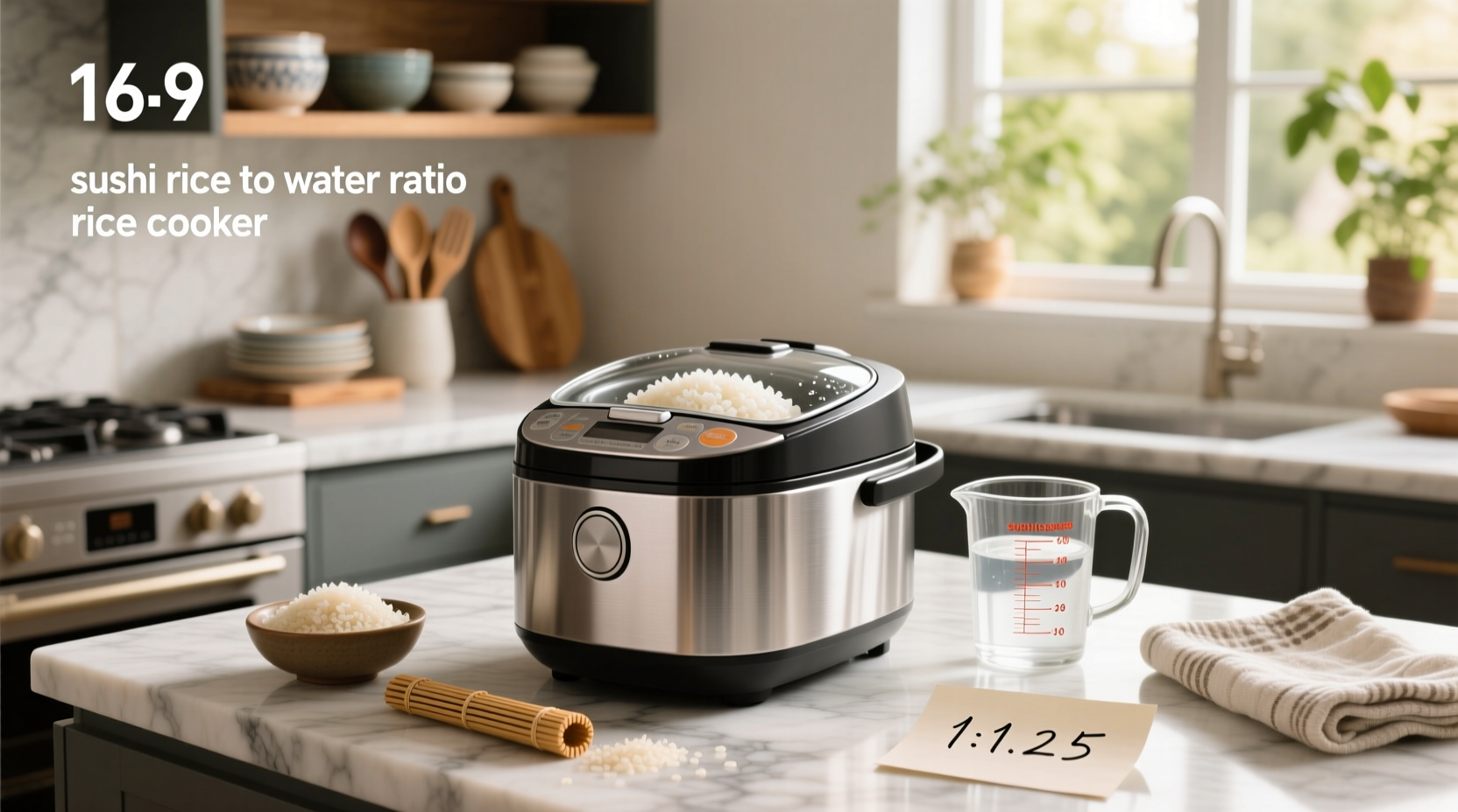 How to Make Sushi Rice in a Rice Cooker: Water Ratio Guide
