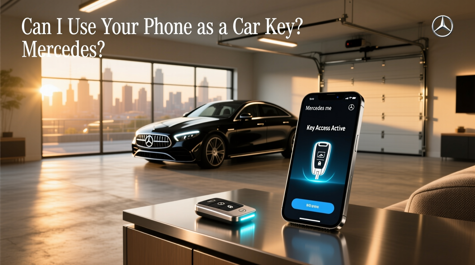 How to Choose Mercedes Key Remote, Can I Use My Phone as a Key?