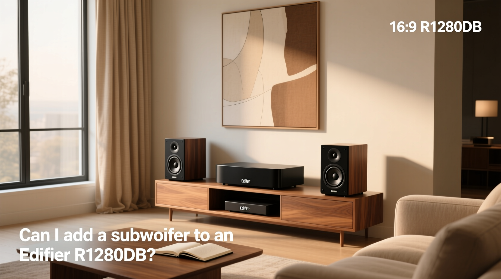 How to Add a Subwoofer to Edifier R1280DBS – Full Guide
