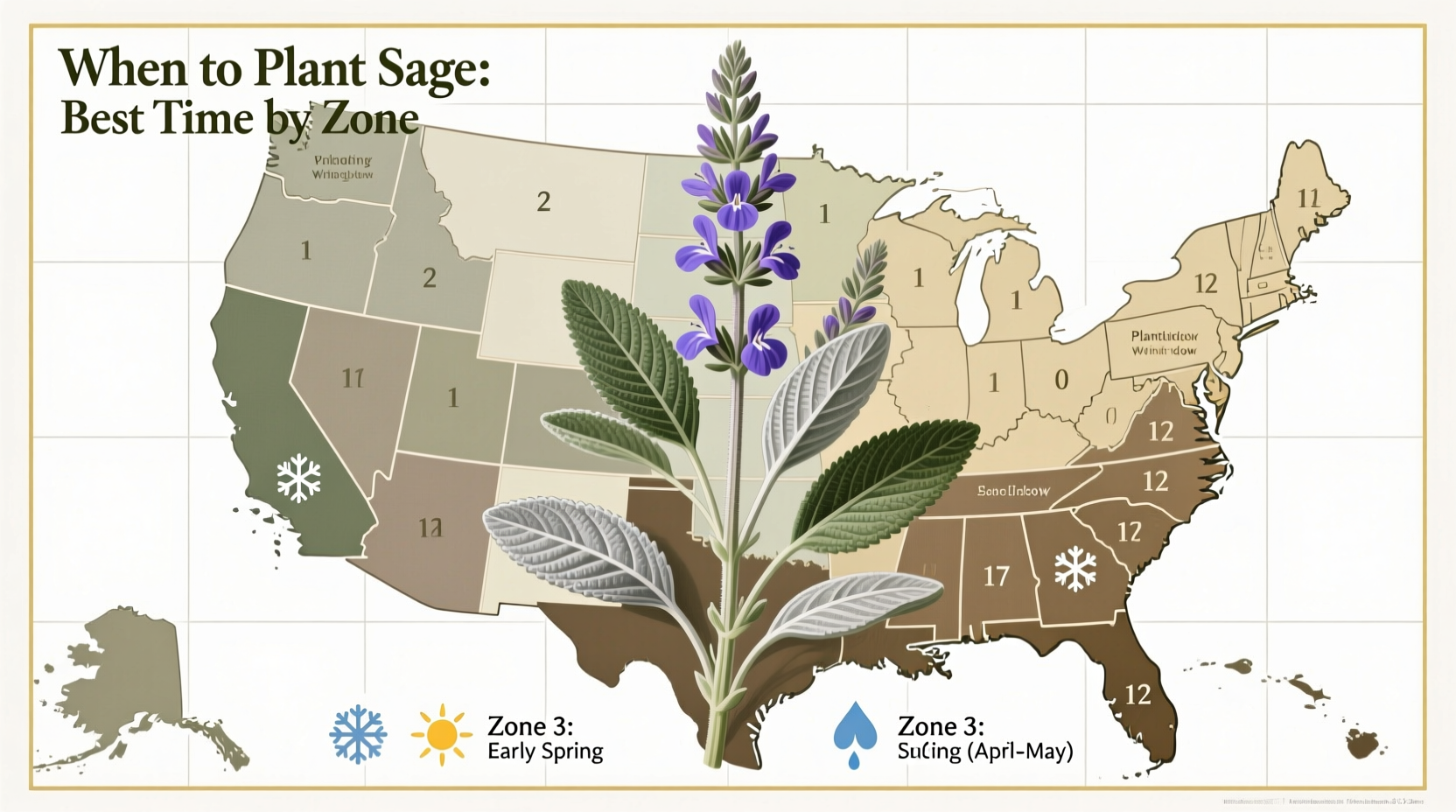 When to Plant Sage: Best Time by Zone
