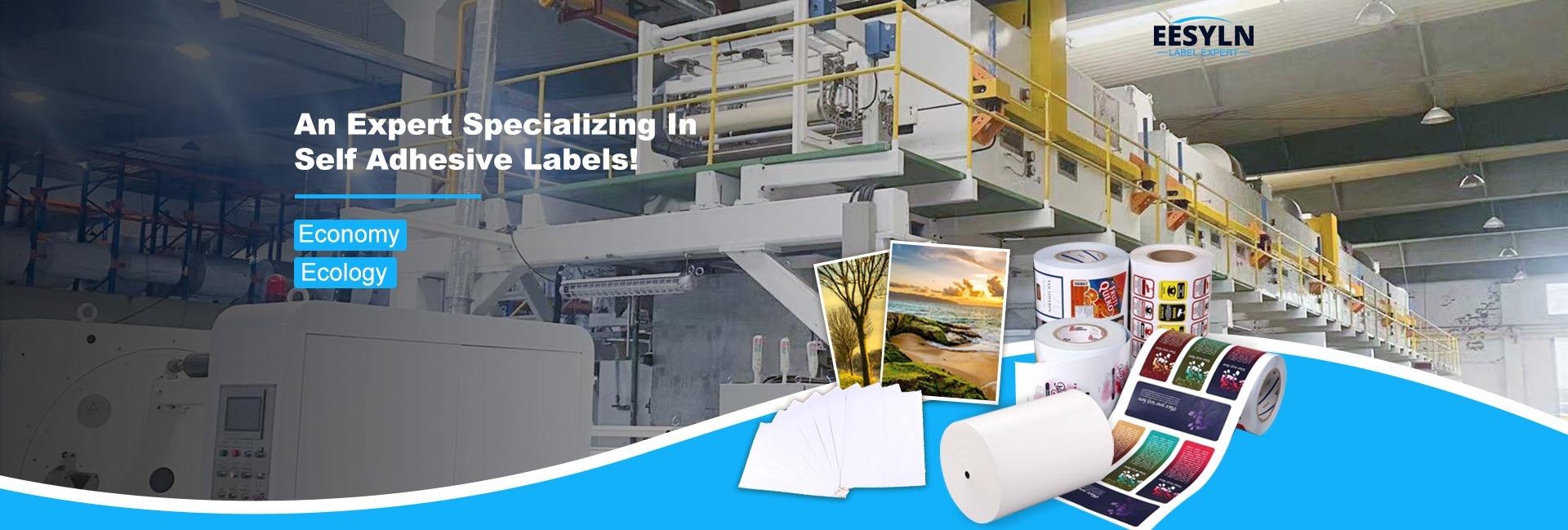 Shanghai EEsyln New Material Co., Ltd. - Self Adhesive Label, Jumble Roll