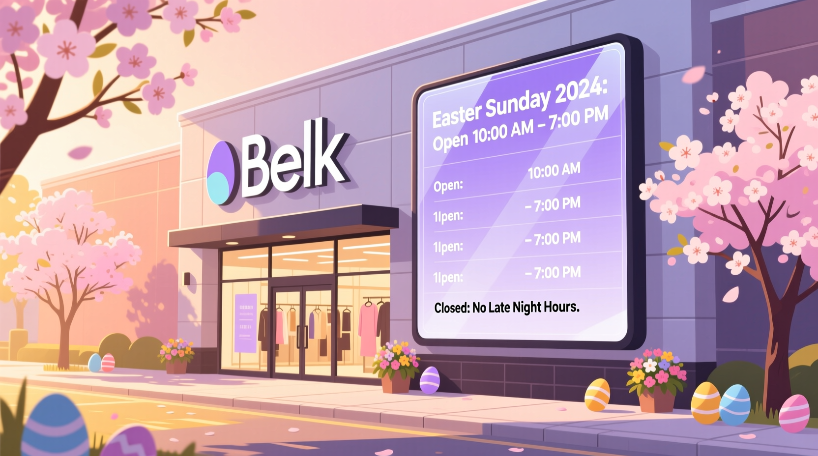 Is Belk Open on Easter Sunday 2026? Store Hours Info