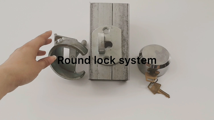 Roll up Door Lock Hardware for 73 Mm Round Lock - Secure & Durable