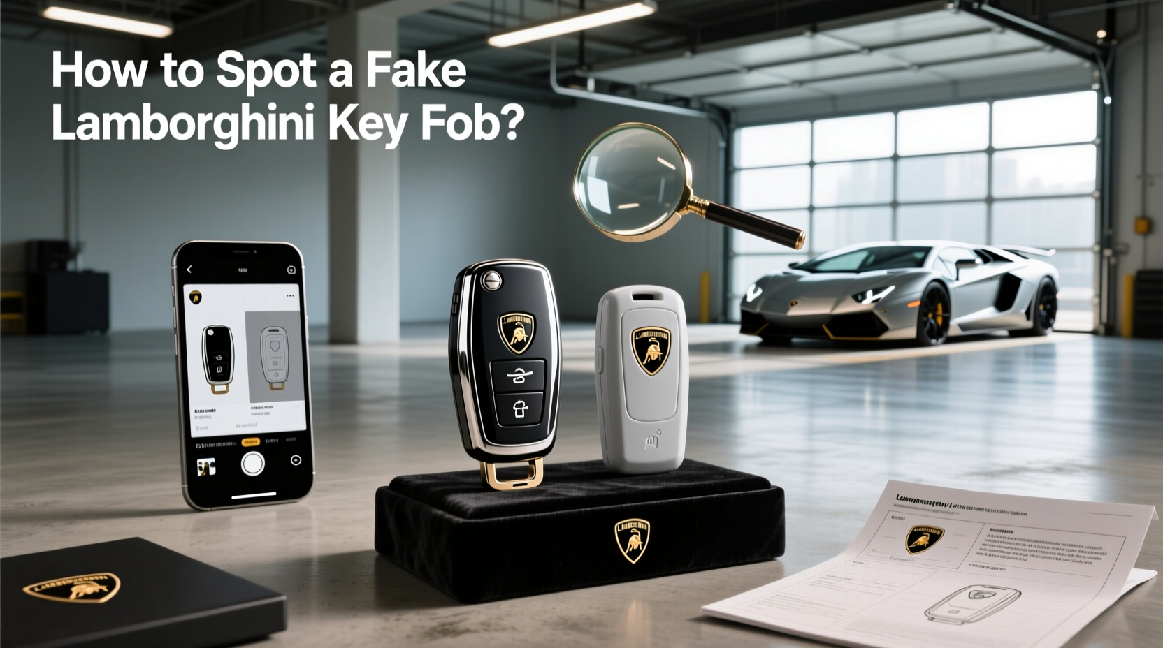 How to Choose a Fake Lamborghini Key Fob & Spot Counterfeits: Buying Guide