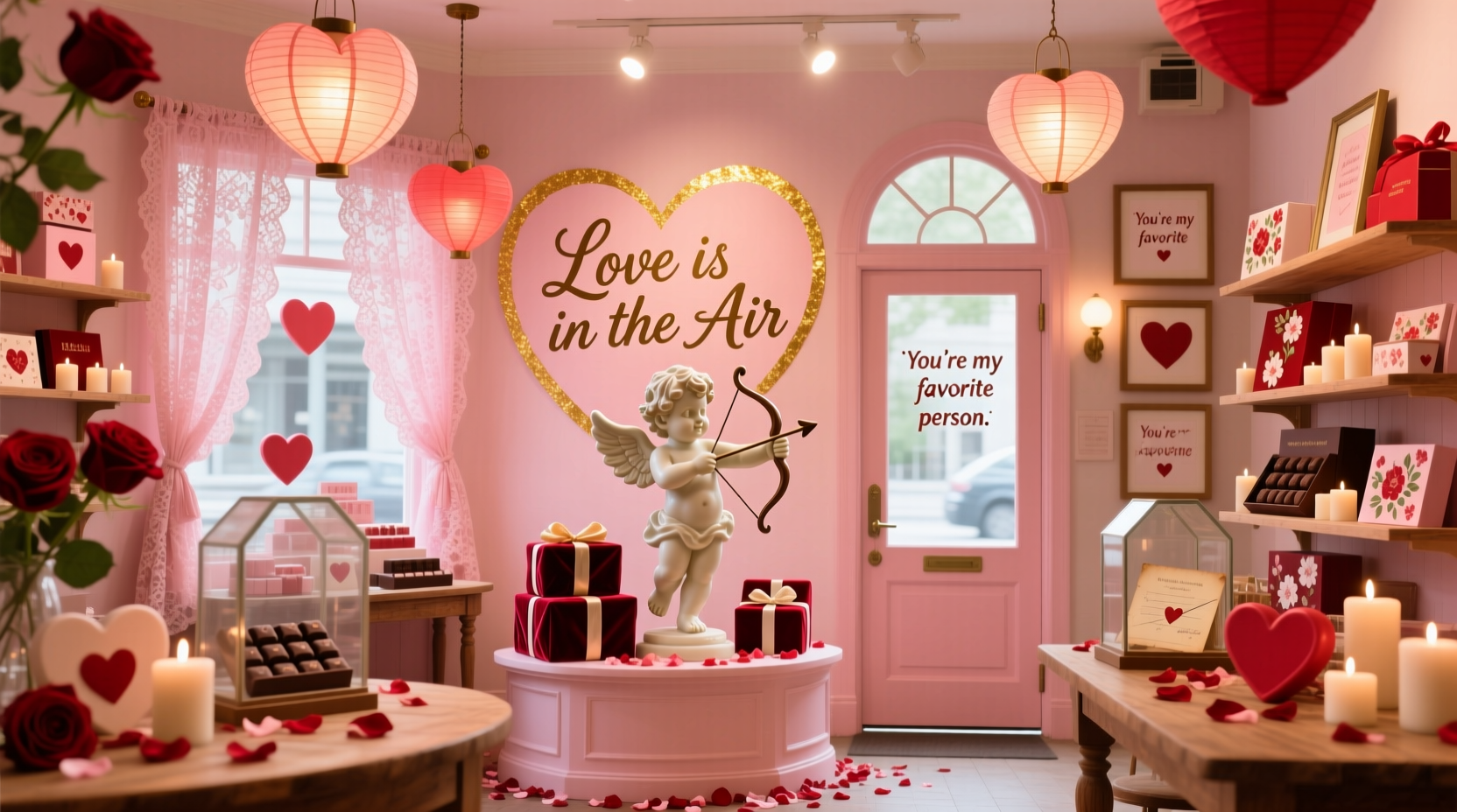 How to Decorate a Store for Valentine's Day