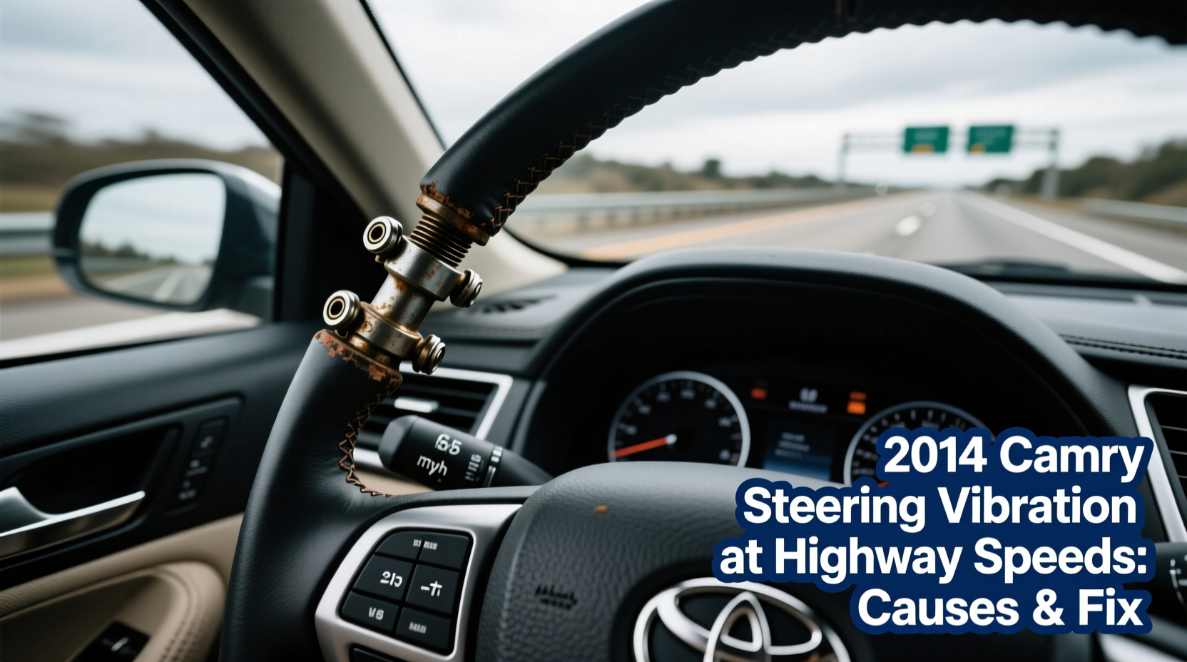 2014 Camry Steering Vibration at Highway Speeds: Causes & Fix