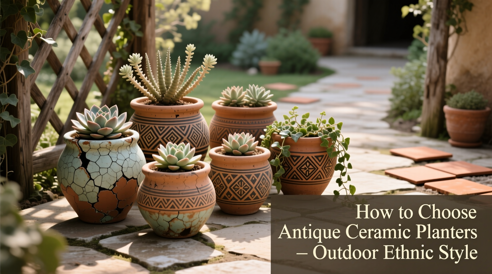 How to Choose Ceramic Planters Antique Outdoor Ethnic: Buying Guide