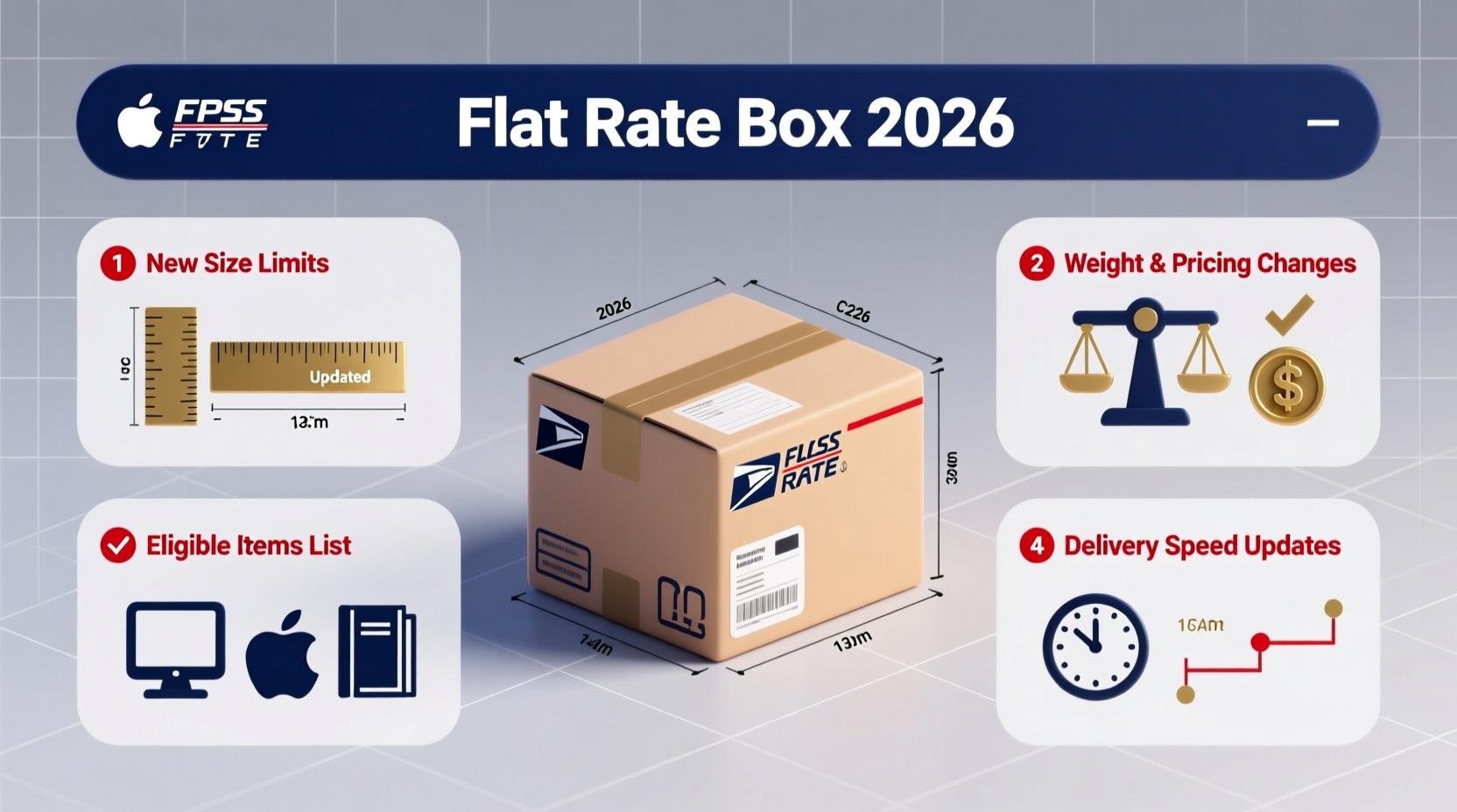 USPS Flat Rate Box 2026 Rules: What Actually Changed