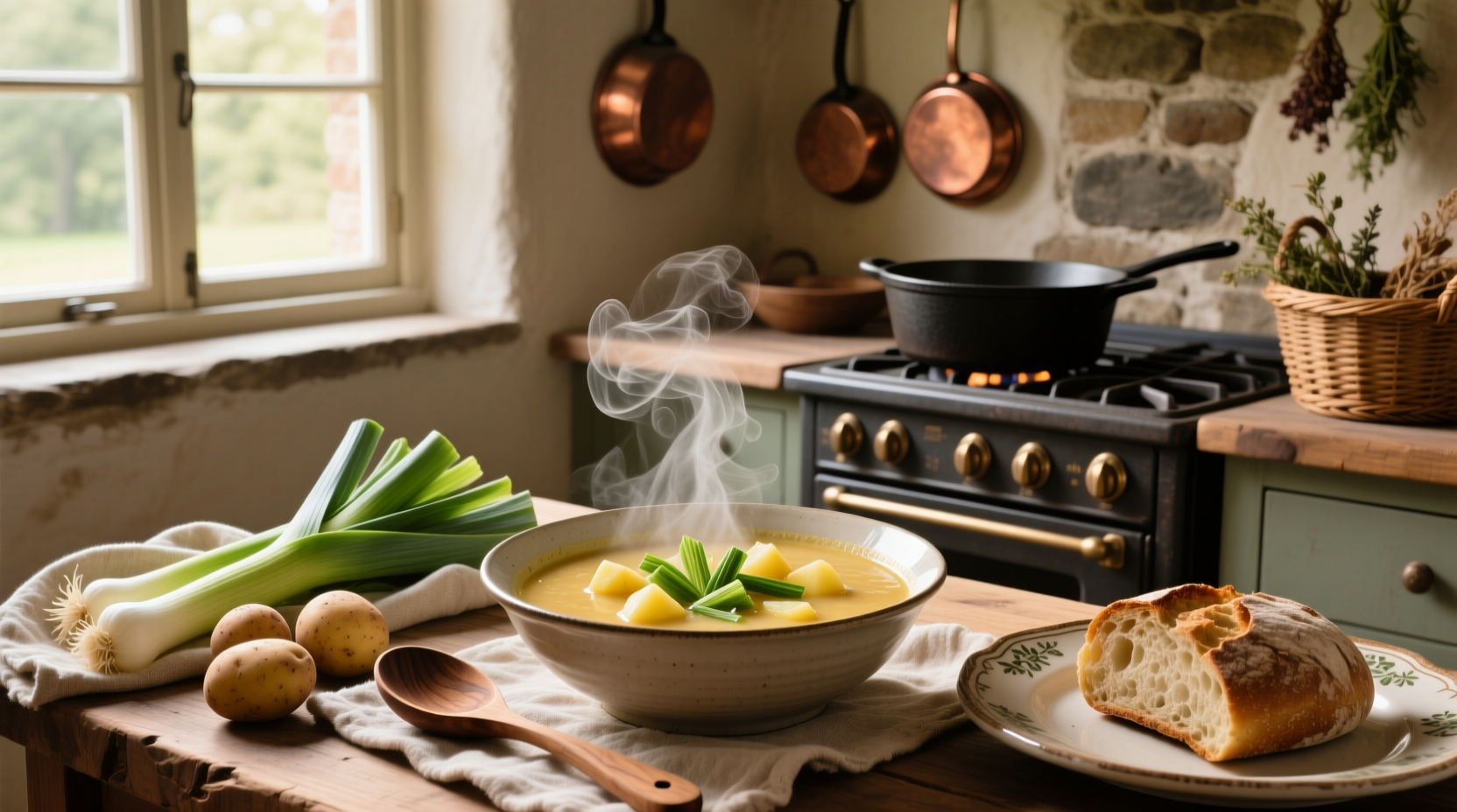 How to Make Julia Child's Leek and Potato Soup: A Simple Guide