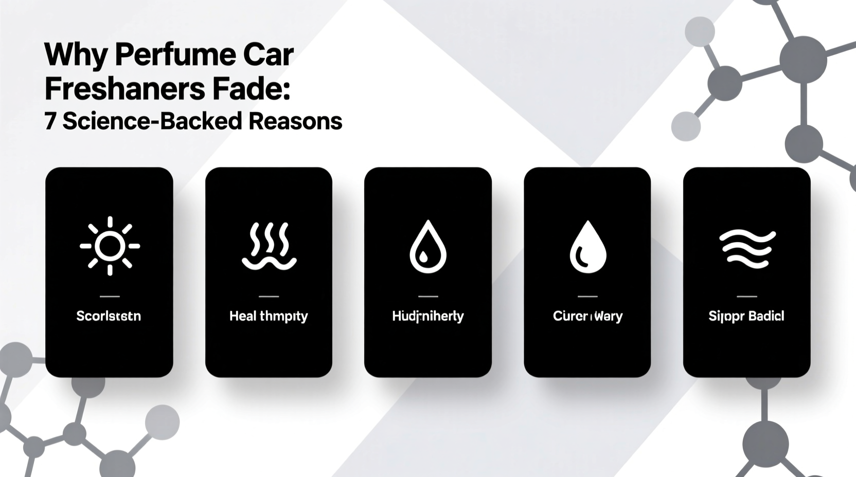Why Perfume Car Fresheners Fade: 7 Science-Backed Reasons