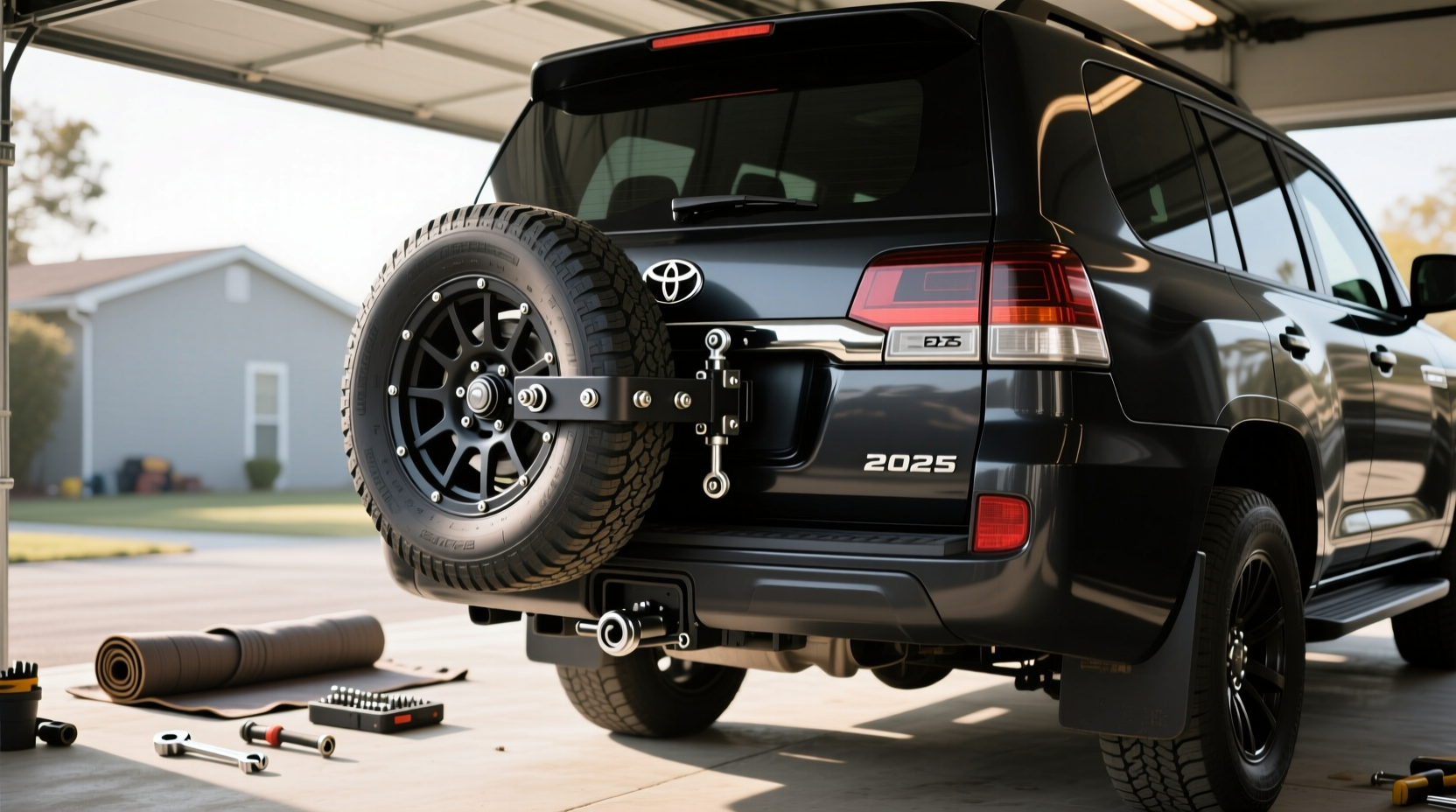 How to Lower the Spare Tire on a 2025 Toyota Land Cruiser? Buying Guide
