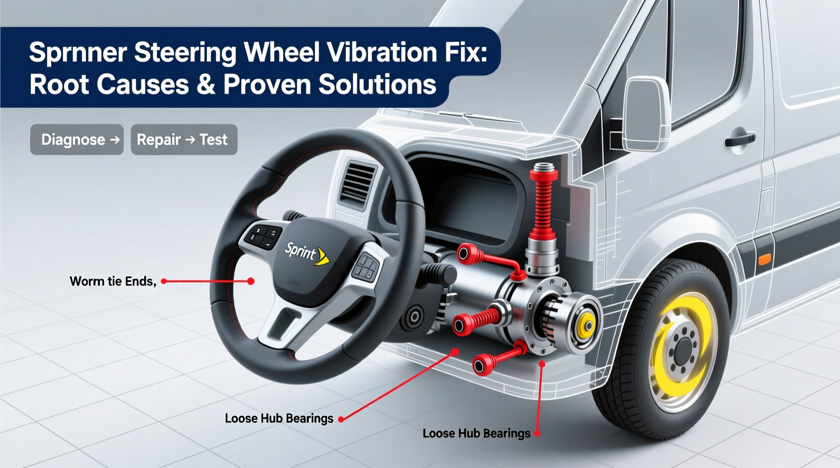 Sprinter Steering Wheel Vibration Fix: Root Causes & Proven Solutions