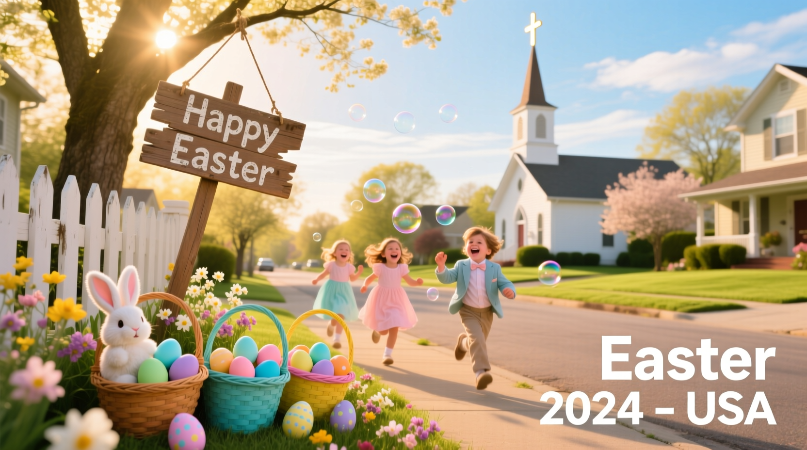 Easter in 2024 in the USA: April 7, 2024