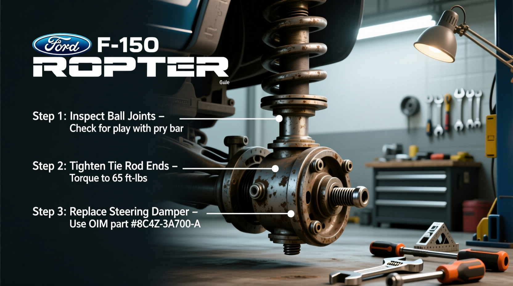 F-150 Raptor Steering Vibration Fix: Step-by-Step Diagnosis & Repair