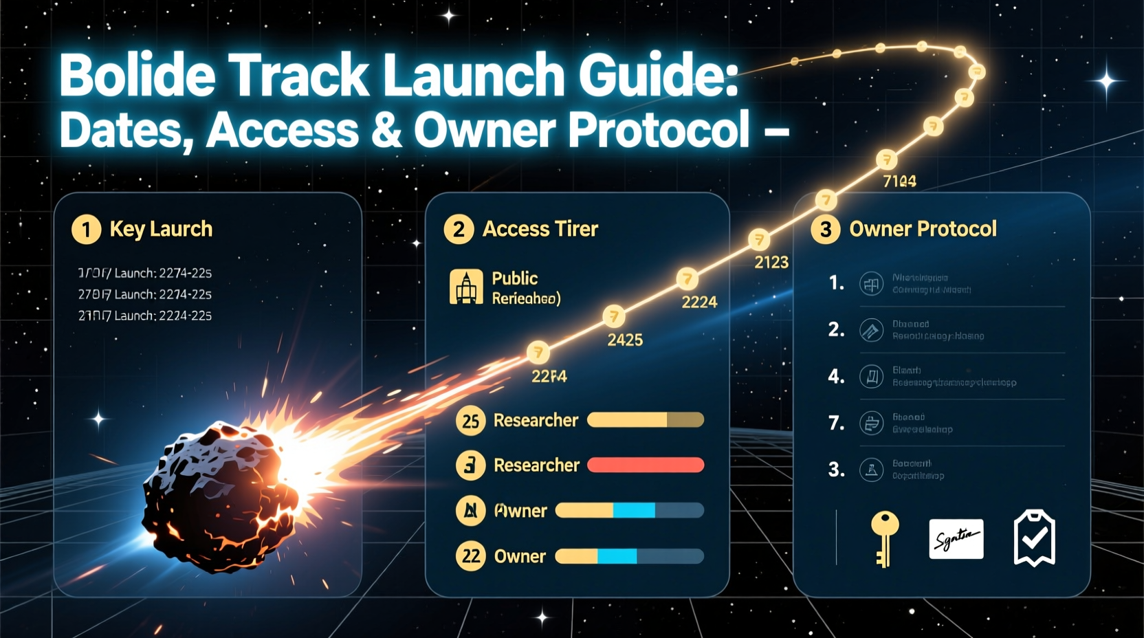 Bolide Track Launch Guide: Dates, Access & Owner Protocol