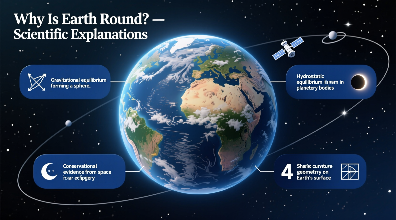 Why Is The Earth Round Top Reasons Scientific Explanations